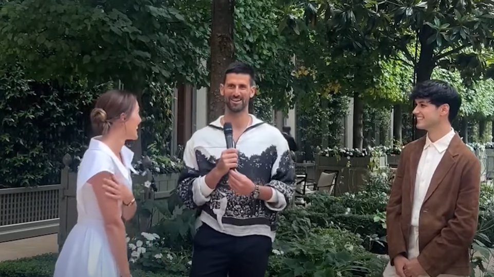 Novak ĐOKOVIĆ na proslavi koju je upriličio VOGUE ADRIA 📸 | Red Portal