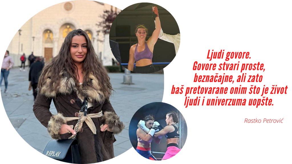 LJUDI GOVORE 📍 ALEKSANDRA IVANOVIĆ: Boks je život, njegova pravila ...